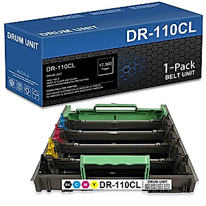 NUCALA Compatible DR110CL DR-110CL (1-Pack Color) High Yield Drum Unit Replacement for Brother HL-4070CDW HL-4040CN DCP-9040CN HL-4050CDN DCP-9045CDN MFC-9450CLT MFC-9450CDN MFC-9840CDW Printer Drum