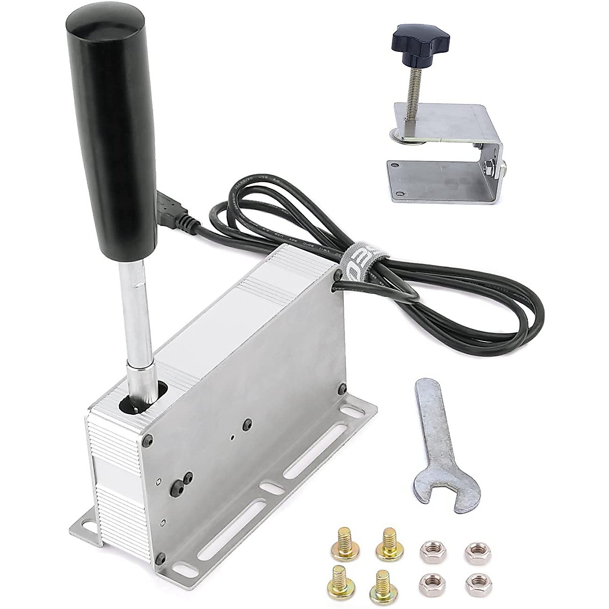 meakeize USB Sequential Shifter for PC Windows Win10 Win7 xp compatible for Logitech G27 G29 G923 G920 PXN TMX Racing Wheel fit for Horizon WRC Dirt LFS Corsa Assetto ETS Forza Sim Racing Game