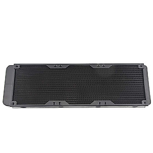 BXQINLENX 18 Pipe Aluminum Heat Exchanger Radiator for PC CPU CO2 Laser Water Cool System Computer 360mm(B)