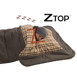 Kodiak Canvas Z Top Sleeping Bag: 0°F, XLT (Extra Large Tall)