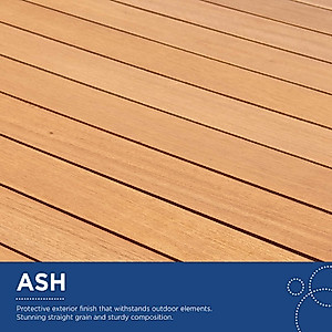 Modway EEI-3714-NAT Breton Ottoman, Natural