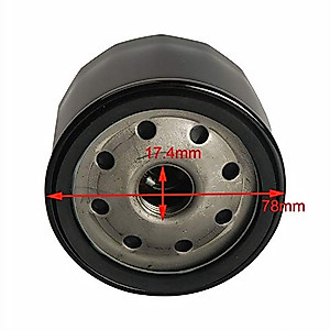 HIFROM 793569 793685 Air Filter/Pre Filter 696854 Oil Filter with 493629 Fuel Filter Kit Replacement for Intek Series 20-21 Gross HP Lawn Mower Tractor