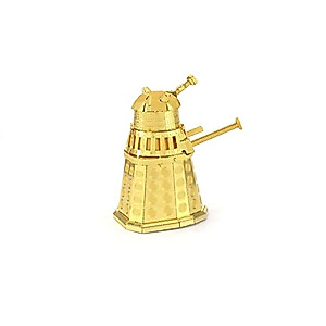 Metal Earth Doctor Who Dalek Gold 3D Metal Model Kit Fascinations