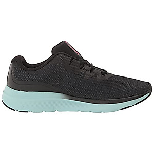 Under Armour Women's Charged Impulse 3 Running Shoe, Black/Black/Still Water, 8