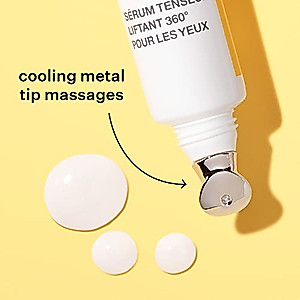 StriVectin Tighten and Lift Peptight 360 Degree Eye Serum with Tightening and Brightening Peptides for Wrinkles, Under Eye Bags and Puffiness, 1 fl. Oz