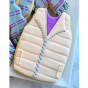 Winter Vest Cookie Cutter, 4" Made in USA by Ann Clark