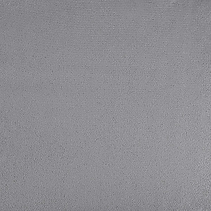 Sun Zero Hampshire Velvet Noise Reducing Thermal Extreme Total Blackout Back Tab Curtain Panel, 50" x 108", Gray