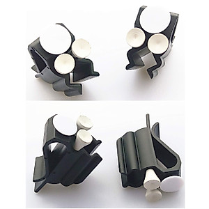 A99 2pcs Golf Bag Clip On Putter Clamp Holder Putting Organizer Club Ball Marker