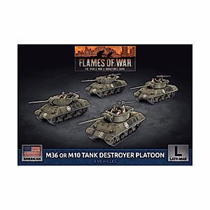Flames of War WW2: M36 or M10 Tank Destroyer Platoon