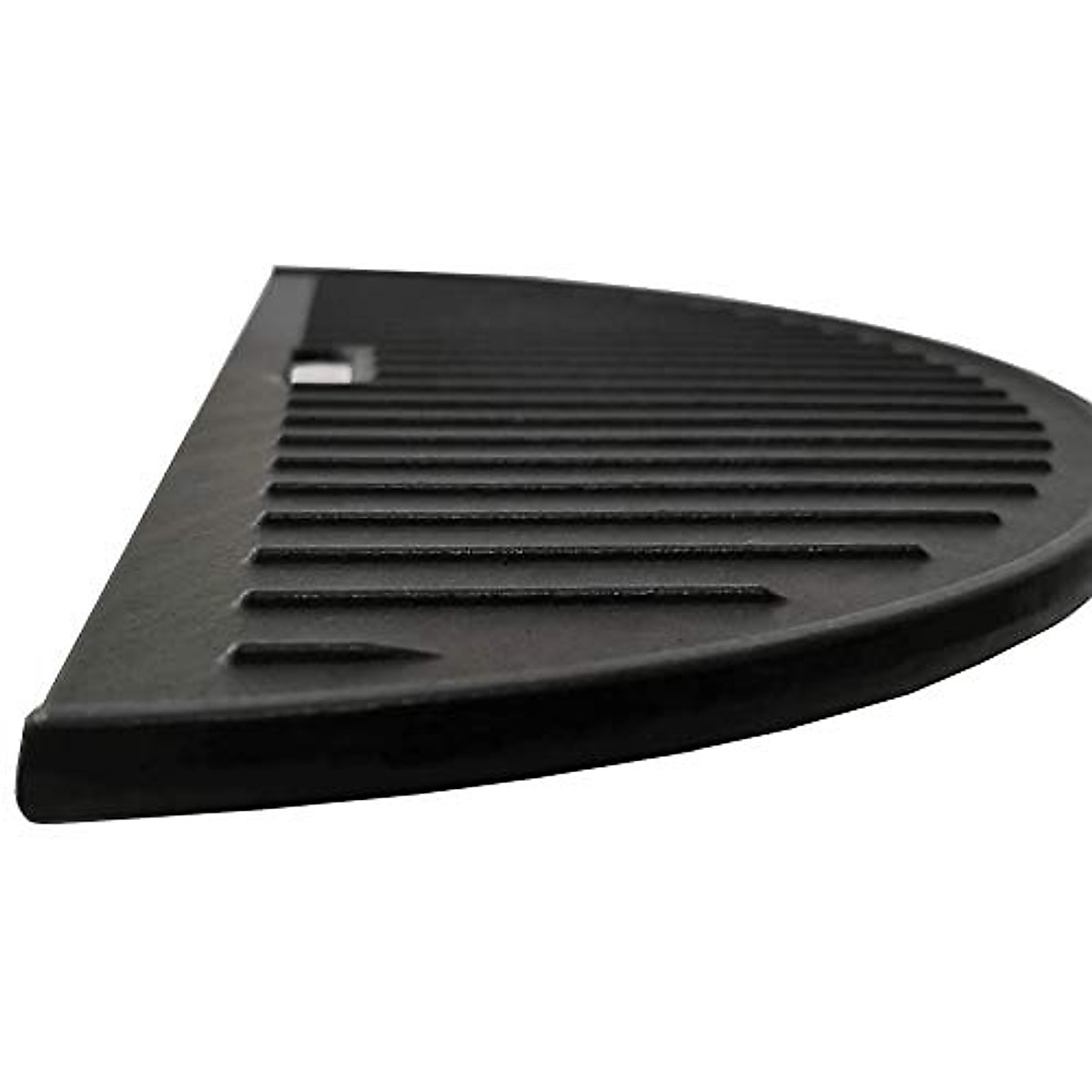 BBQ Grill 18-in Cast Iron Half Moon Griddle for Kamado Joe Big Green Egg Ceramic Kamado Grills