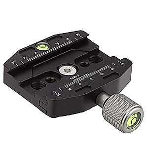 70mm Quick Release Clamp Compatible with Arca Swiss Style Plate for Tripod Ballhead Universal Quick-Change seat, monopod Head, Tripod Quick Release Plate