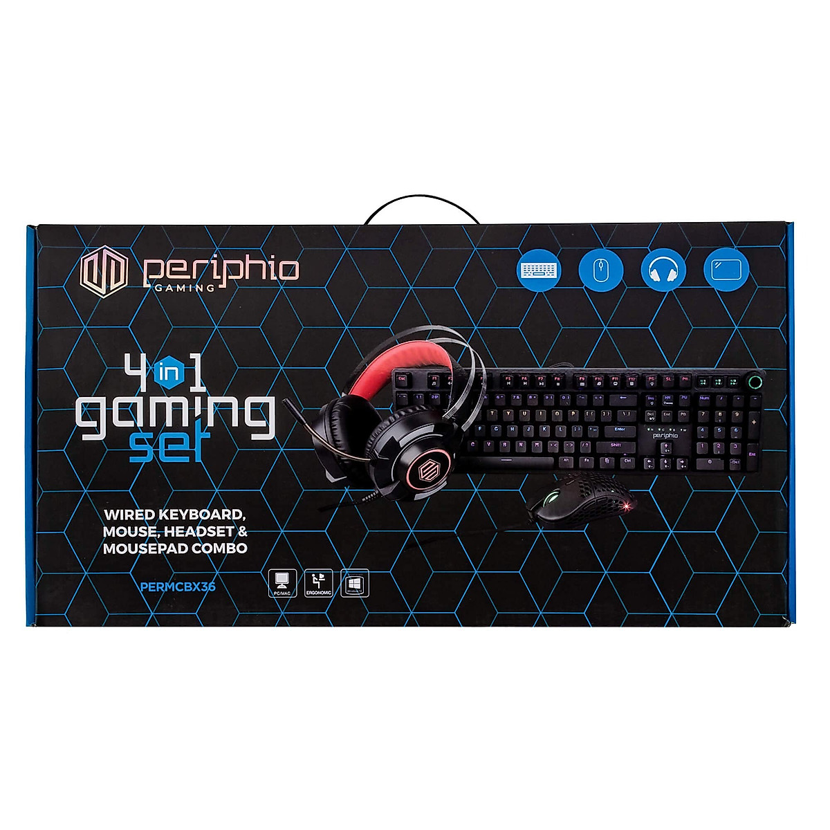 HP EliteDesk 800G2 Desktop Computer Intel Quad-Core Powered i5, Ultra-Fast 512GB M.2 NVMe SSD + 1TB HDD, 16GB DDR3 RAM, Windows 10 Pro, DVD, WiFi, 4 in 1 Gaming Bundle, Webcam, 24" Monitor (Renewed)