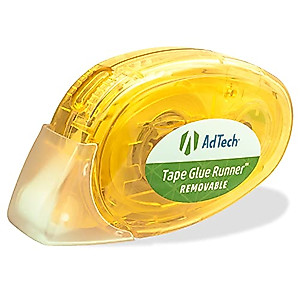 Ad-Tech Removable Crafter's Tape Refill Glue Runner, 31 in x 8.75 yds, White, 52 Foot