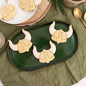 Viking Helmet cookie cutter, 1 piece - Bakerlogy
