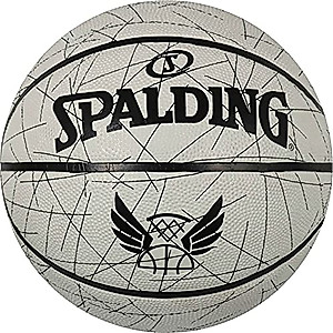 Spalding Flight Line Basketball Without Pump Men Full Size Sports Ball Outdoor High Bounce Soft Grip High Grade Basketball Ball Size 7 Youth
