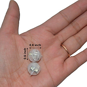 Neo LOONS® 100pcs/lot 100 X White Round Led Flash Ball Lamp Balloon Light Long Standby time for Paper Lantern Balloon Light Party Wedding Decoration