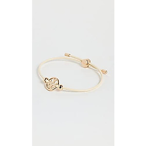 Tory Burch Women's Miller Slider Bracelet, Tory Gold/Ivory, One Size