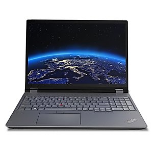 Lenovo ThinkPad P16 Intel Core i9-12900HX, 16C, 16.0" WUXGA (1920x1200) IPS 300nits Anti-Glare, NVIDIA RTX A2000 8GB GDDR6, 64GB DDR5 RAM, 1TB NVMe SSD, Backlit KYB, Fingerprint Reader, Windows Pro