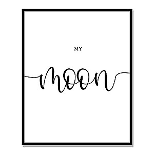 Set of 3 Prints, You Are My Sun My Moon And All of My Stars, Nursery Wall Art, Nursery Prints, Bedroom Print Set, Above Bed Print, Bedroom Quotes, Nursery Decor, UNFRAMED 11x14inch