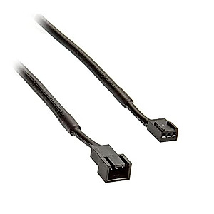 Noctua NA-SEC2, 3 Pin Fan Extension Cables (30cm, Black)