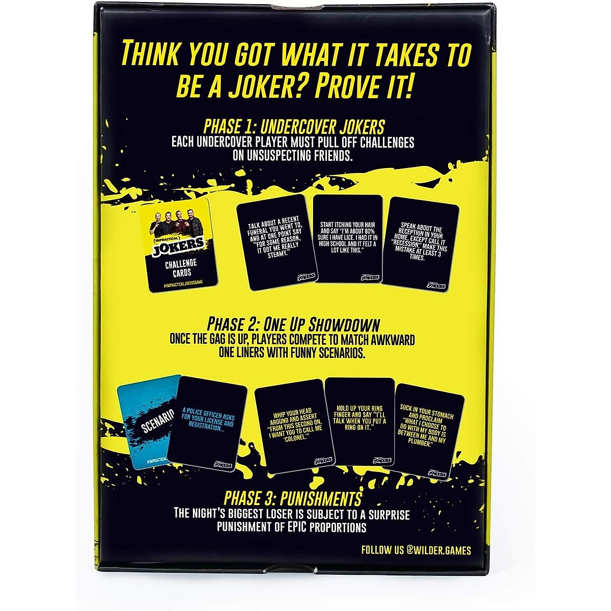 Wilder Games Impractical Jokers: The Game - Box of Challenges (17+)