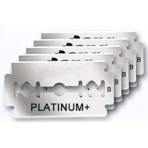 20 Pcs Double Edge Safety Razor Blades Replacement Old Fashion Men´s and Women's Safety Razor Stainless Steel Blades for Shaving