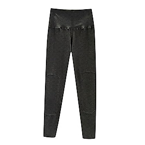 Winter Pants Fall Leggings for Women Thermal Fleece Lined Pants Gray Combat Military Women's Fleece Lined Tights Plus Size Trousers Cargo Sweatpants for Men Plus Size Black Pants