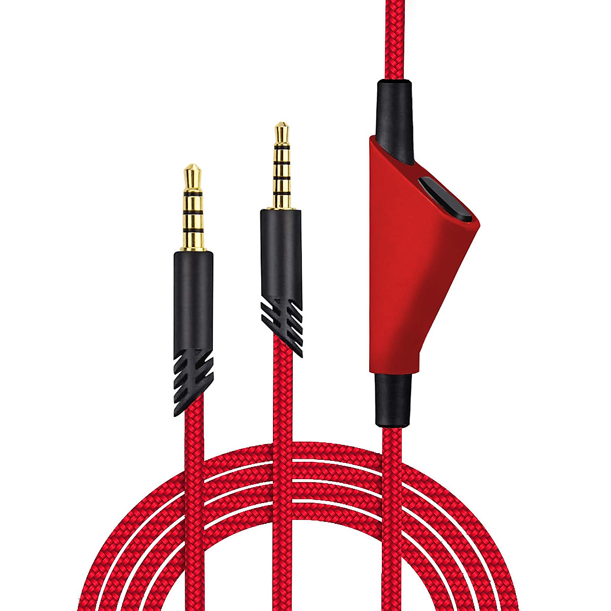 Replacement Astro A40 Cord Volume Control Cable, A10 Headsets Cord Audio Cable for Astro A40TR/A40/A10 Gaming Headsets, Xbox one, PS4 Controller, PC, Most Smartphones (6.5 Feet/2.0 M)-Black