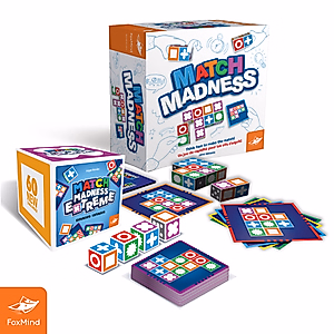 Foxmind Match Madness Extreme Expansion, Fun Puzzle Race for Family and Friends