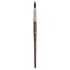 Princeton Artist Brush Neptune, Brushes for Watercolor Series 4750, Round Synthetic Squirrel, Size 8