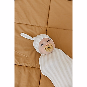 Copper Pearl Large Premium Knit Baby Swaddle Receiving Blanket Coastal