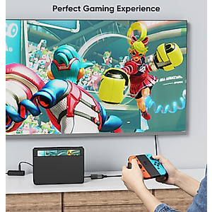 CableCreation HDMI to DisplayPort Adapter with USB Power, 4K X 2K@60Hz HDMI Male to DP Female Adapter Compliant with Xbox One/PS4/PS5