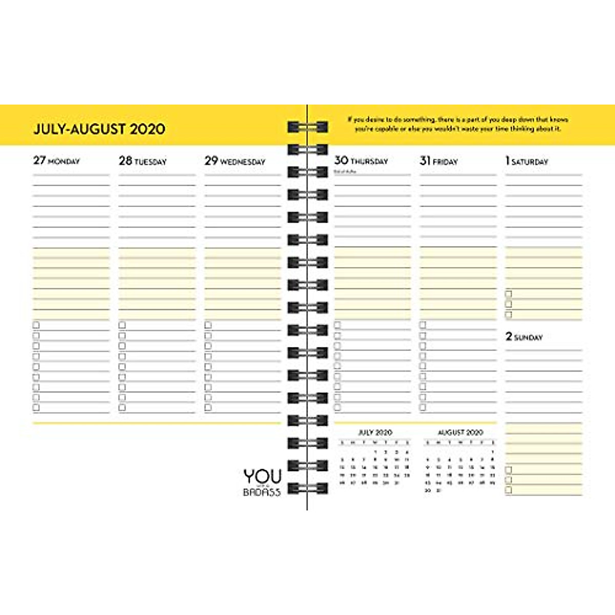 You Are a Badass 17-Month 2020-2021 Monthly/Weekly Planning Calendar: Deluxe Organizer (August 2020-December 2021)