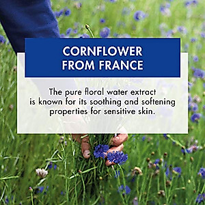 Klorane - Eye Makeup Remover With Organically Farmed Cornflower - For Sensitive Skin - Free of Oil, -Fragrance, & Sulfates - 6.7 fl. oz.