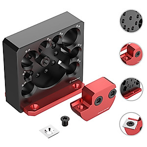 Twotrees Dowel Maker Jig Kit, Metric 8mm to 20mm Adjustable Dowel Cutter, Electric Drill Milling Pin Round Round Bar Dowel Jig, Suitable for Wood Rod Milling Pin Round Rod Auxiliary Tool