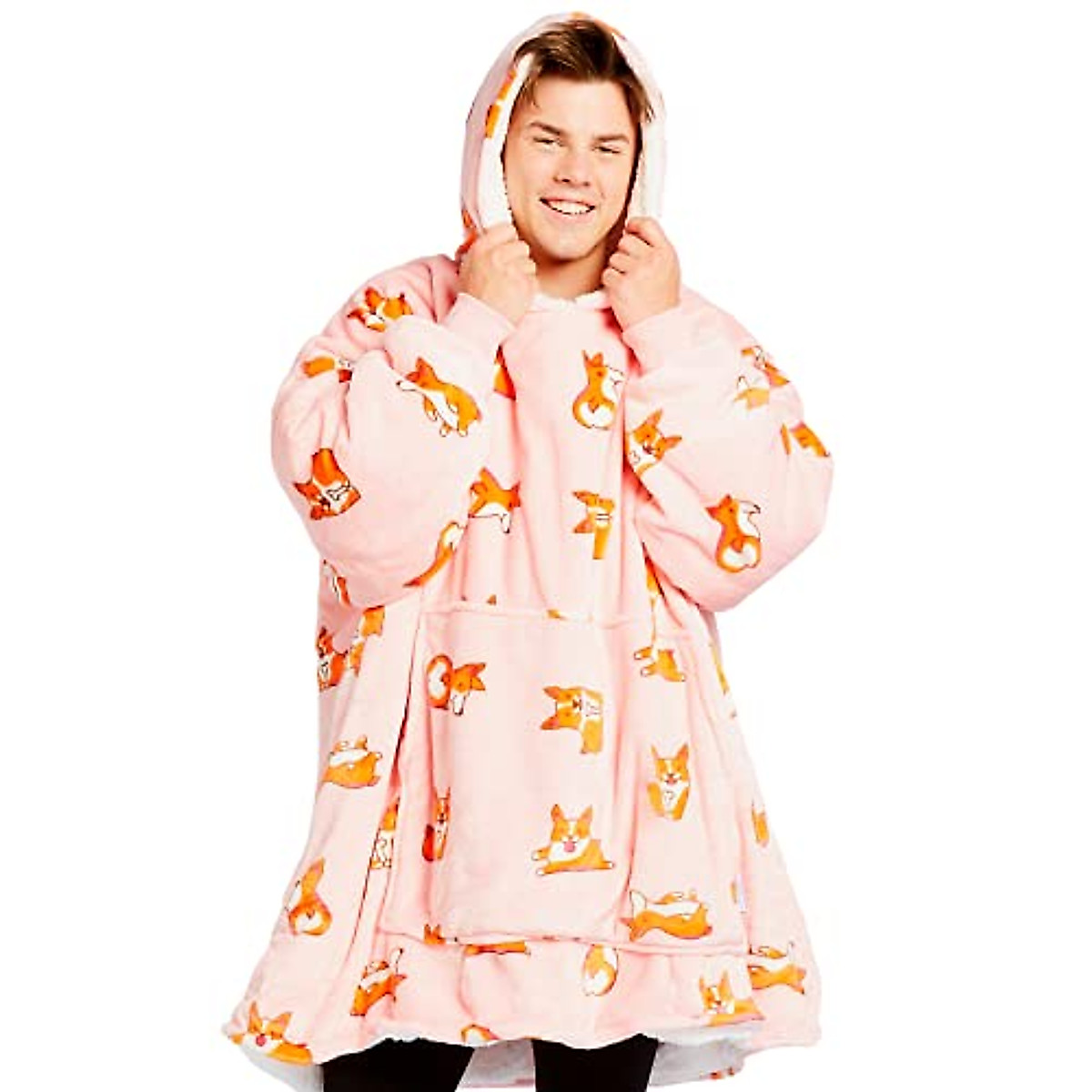The Oodie Blanket Hoodie | Premium Wearable Blanket Adult & Kids Sizes | All Patterns & Colors | Hoodie Blankets, Oversized Hoodie Blanket for Women & Men, Oodie Hoodie Blanket Hoodie Women & Men