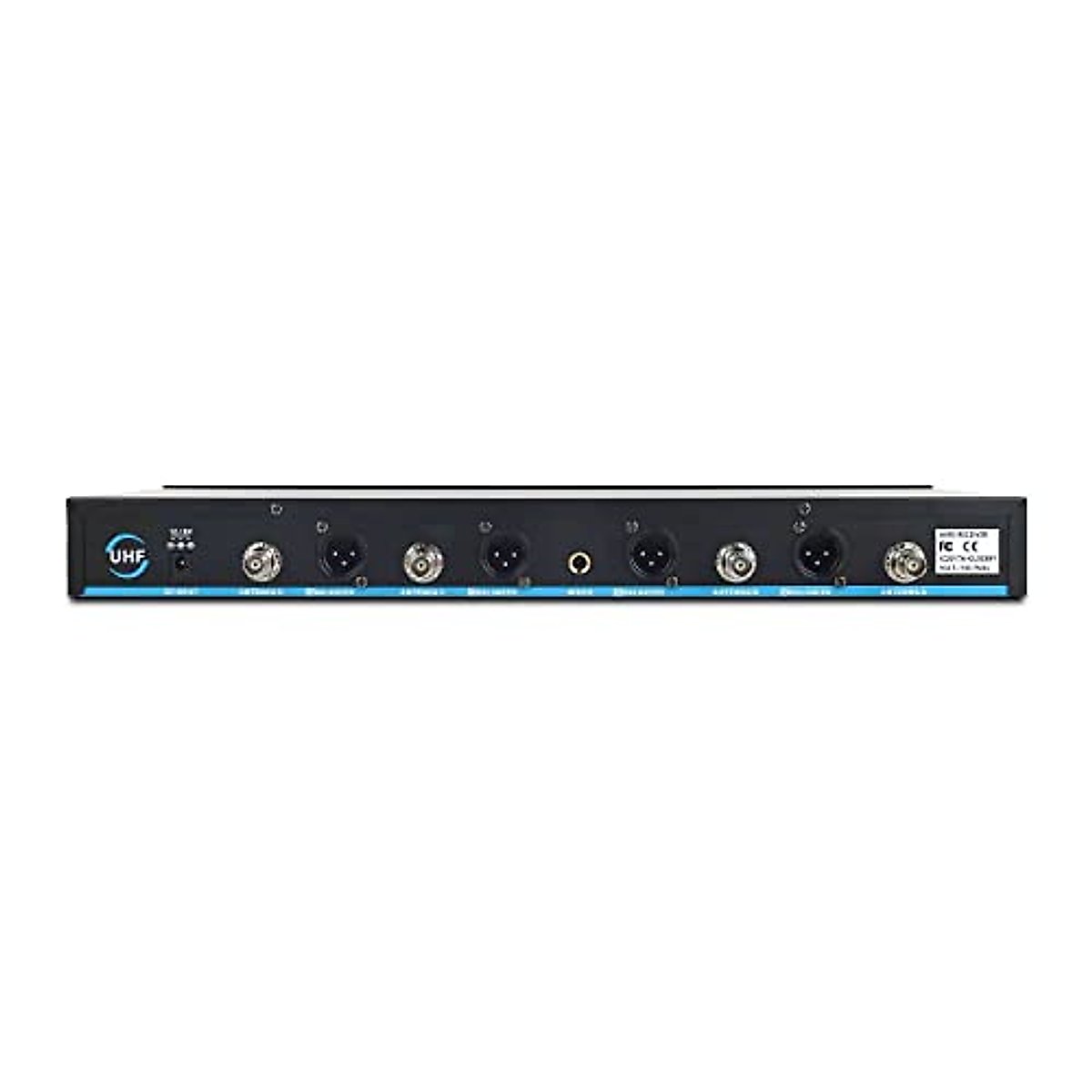 XTUGA CM280 UHF 8 Channel Professional Gooseneck Microphone System Conference Mics Fixed Frequency Super-Low Background Noise for Large conferences(Frequency A)