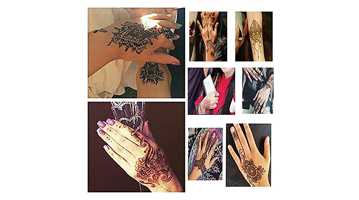 Transform Your Look with XMASIR Henna Tattoo Kit