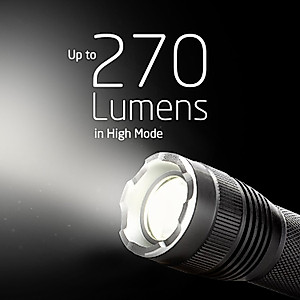 Eveready LED Tactical Flashlight, Durable Handheld Flashlight for Emergencies and Camping Gear, Water Resistant EDC Flashlight, Pack of 1