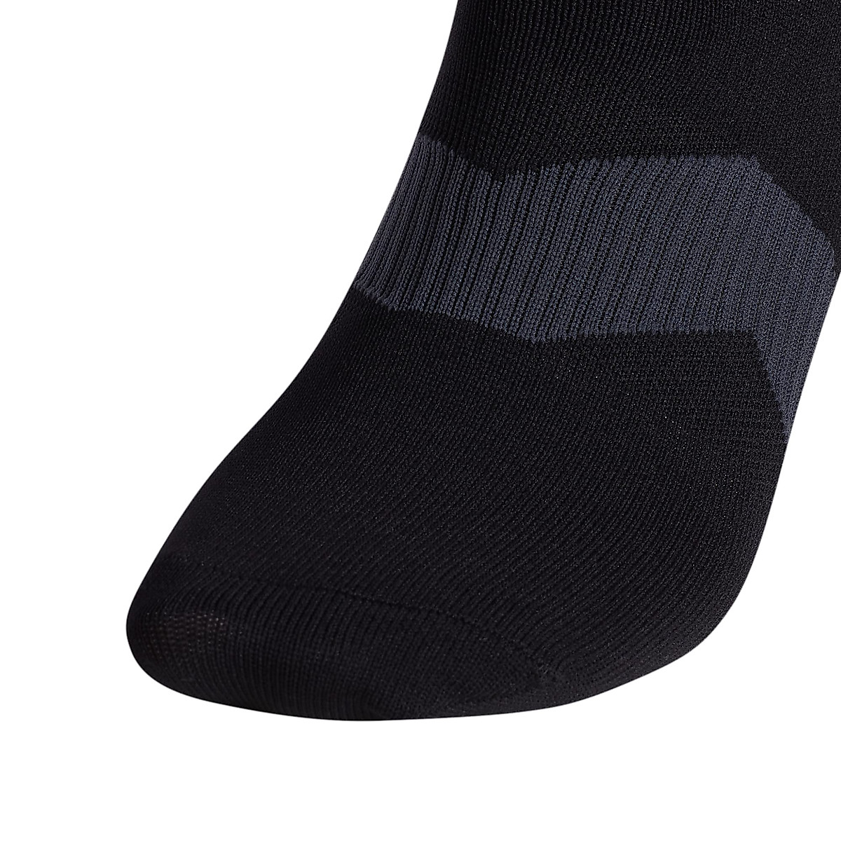 adidas Metro Soccer (1 Pair) Long Over The Calf Team Sports Socks, Black/Night Grey/White/6, Small