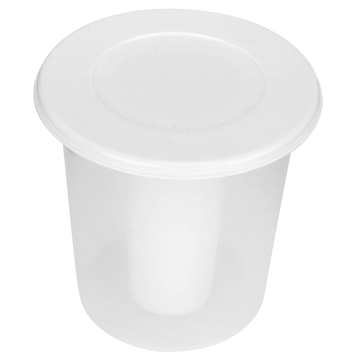 Clear Reusable Shaved Ice Molds Cup for Ice Bucket Refillable Making Model with Lid