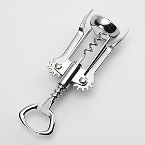 Wing Corkscrew Wine Opener by HQY - Premium All-in-one Wine Corkscrew and Bottle Opener - Risk Free Money-back!