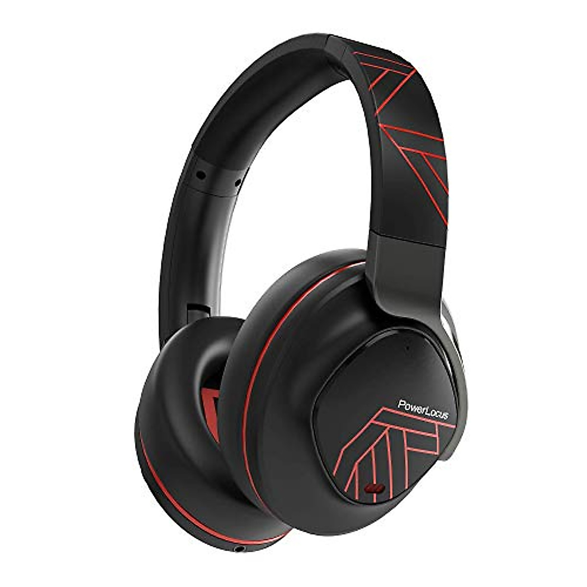 Bluetooth Headphones, PowerLocus Bluetooth Headphones Over-Ear, Passive Noise Cancelling Headphone with Microphone, 70Hrs Playtime, Foldable Wireless Headphones,Hi-Fi Deep Bass for Work,Home Office,PC