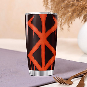 Tumbler Berserk Steel Brand 20 30 Oz Of Coffee Sacrifice Insulated Stainless