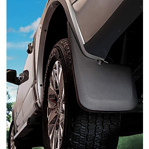 Husky Liners Mud Guards | Front Mud Guards - Black | 56741 | Fits 2006-2009 Chevrolet Trailblazer LT 2 Pcs