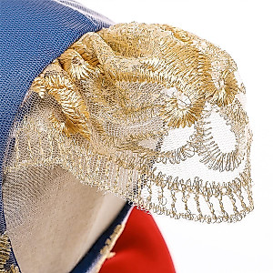 NNJXD Baby Girls Formal Dress Bowknot Baptism Embroidery Tutu Dress with Headwear Size (90) 12-24 Months Yellow 1(with Headwear)