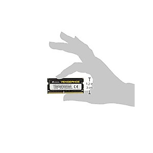 Corsair Vengeance Performance SODIMM Memory 32GB (2x16GB) DDR4 3200MHz CL22 Unbuffered for 8th Generation or Newer Intel Core™ i7, and AMD Ryzen 4000 Series Notebooks