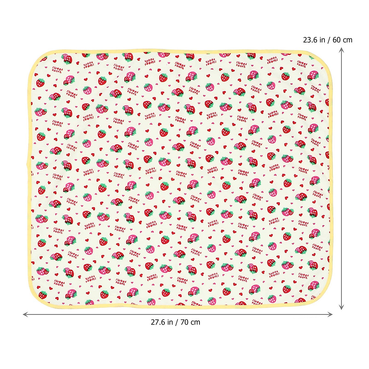 Waterproof Urinal Bed Pad Washable Cotton Mattress Protector Reusable Pee Pads for Bed Wetting Toddlers, Pets