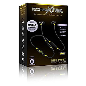 ISOtunes PRO and Xtra Bundle: OSHA Compliant Bluetooth Hearing Protection with Noise Cancelling Mic