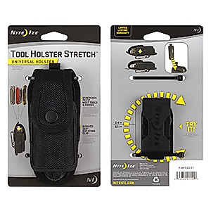 Nite Ize Tool Holster, Stretch, Black (FAMT-03-01)